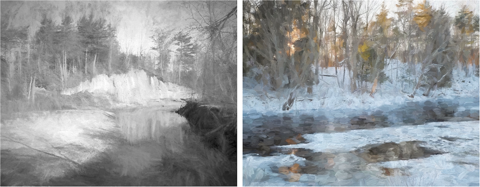 Water as Subject Matter - Michael Christidis Art